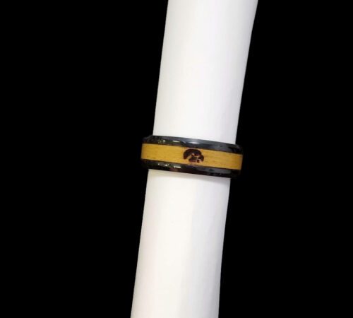 University of Iowa Hawkeye ring –officially licensed, size 10.5 ...